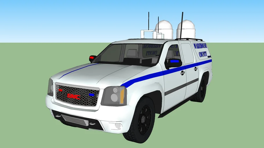 Warehouse County Police Command Unit | 3D Warehouse
