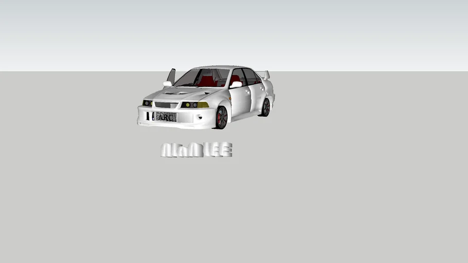 Mitsubishi Evo 6.5 | 3D Warehouse