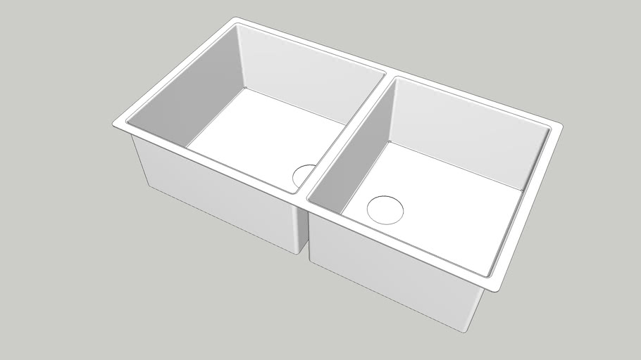 Tarja TEKA R15 2C 32.17 Sink | 3D Warehouse
