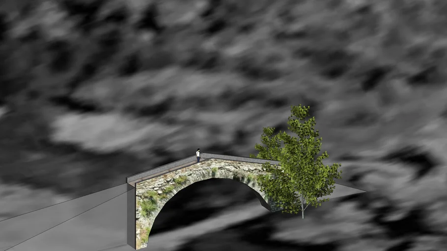 Pont sur l' Asco | 3D Warehouse