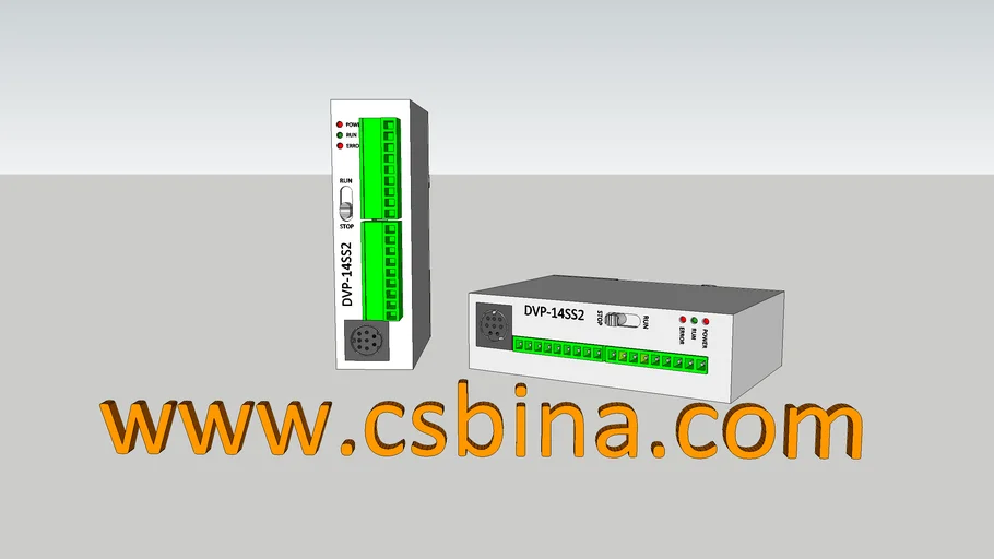 DELTA_PLC_DVP-14SS2 | 3D Warehouse