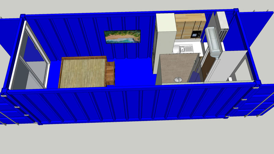 container house 2020 | 3D Warehouse