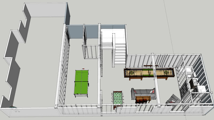 Basement Model | 3D Warehouse