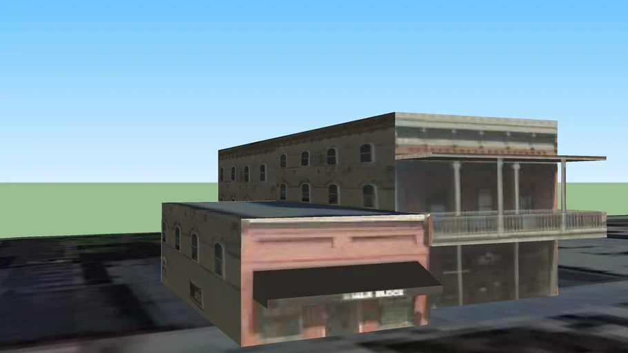 two buildings in canton MS | 3D Warehouse