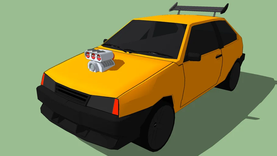 Tuned Lada | 3D Warehouse