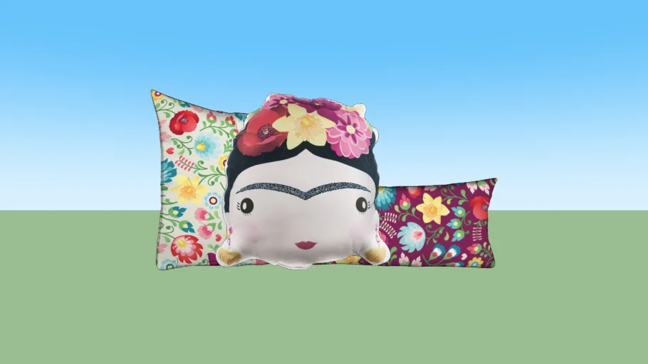 KIT ALMOFADA FRIDA KAHLO | 3D Warehouse