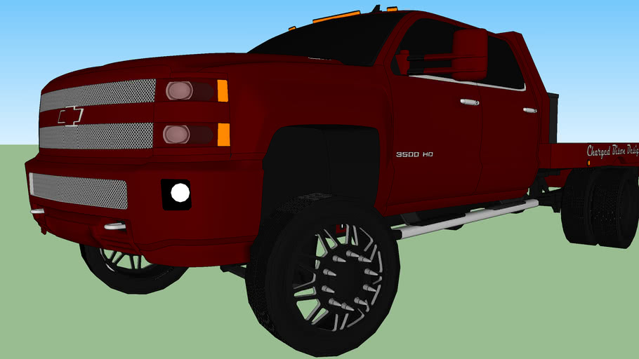 2015 Chevy Silverado 3500HD Tow Rig | 3D Warehouse