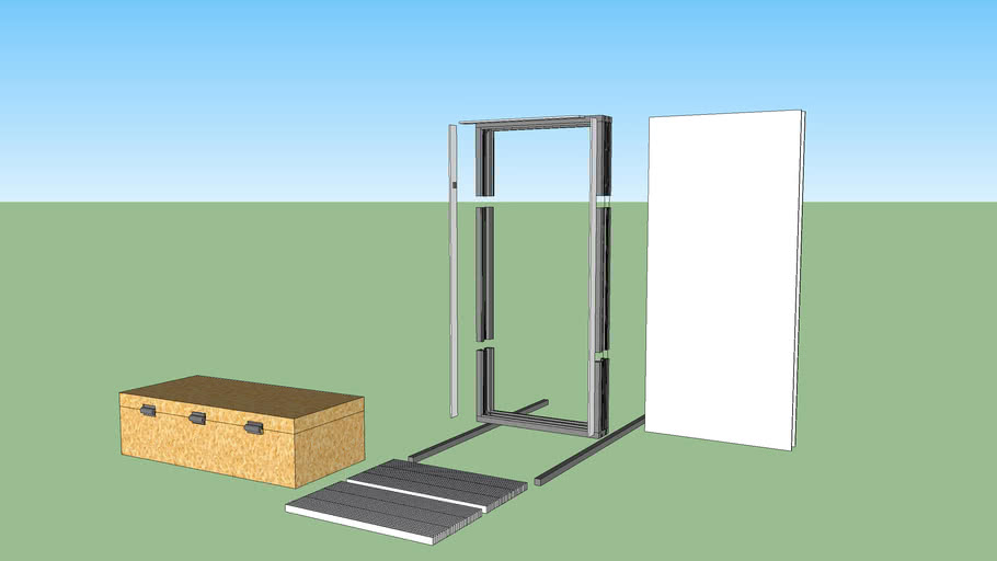 gate exploded view | 3D Warehouse