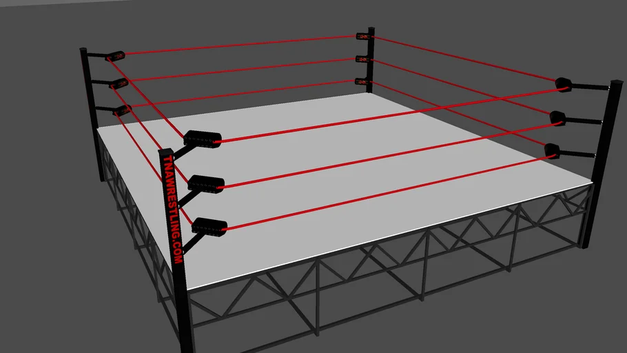 TNA Wrestling 4 Sided Ring | 3D Warehouse