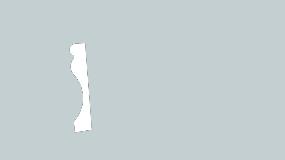 Kitchen Base Profile | 3D Warehouse