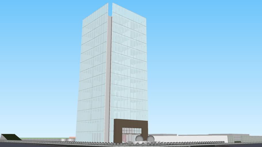 modern office building | 3D Warehouse
