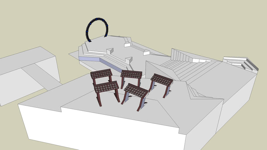 Atlantis Control Room (stargate) Version .01 | 3D Warehouse