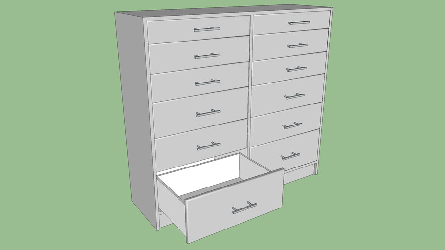 Drawer unit | 3D Warehouse