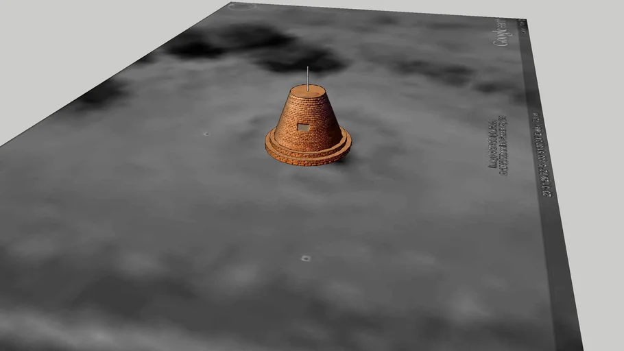 Stuart Highway highest point marker | 3D Warehouse