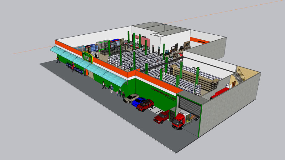 SUPERMERCADO | 3D Warehouse
