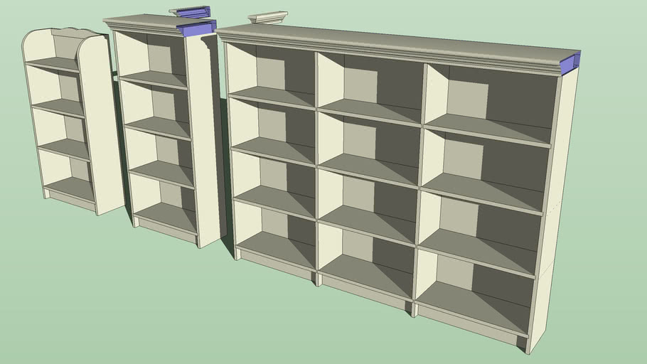 Book Shelf Components | 3D Warehouse