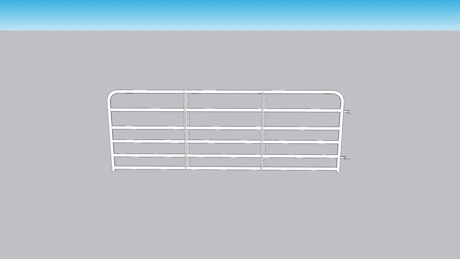 12' GATE | 3D Warehouse