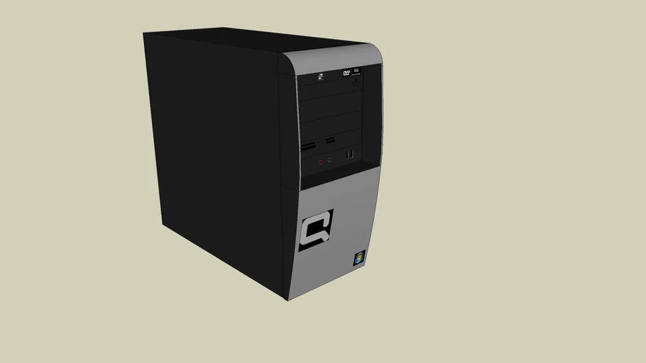 Unité Centrale Compaq | 3D Warehouse