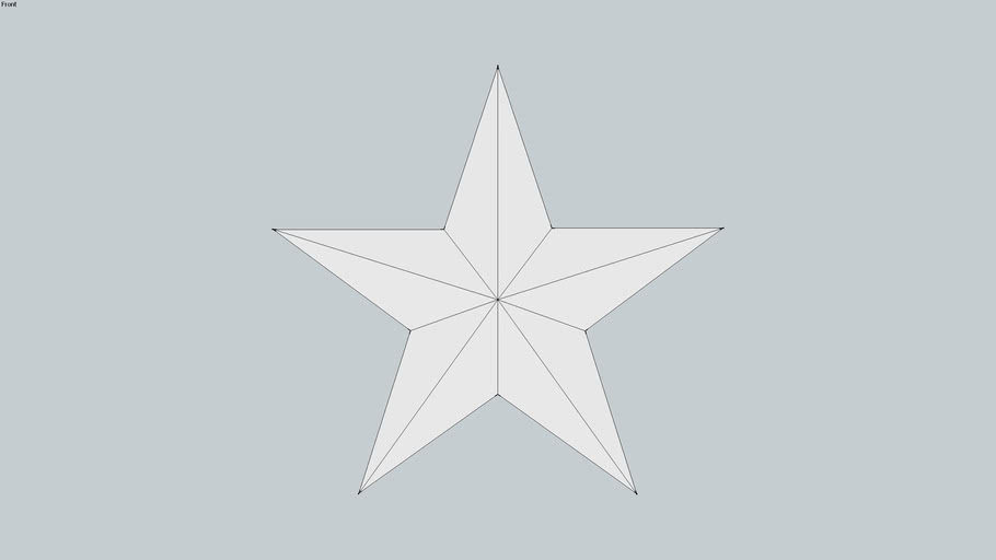 Decorative star | 3D Warehouse