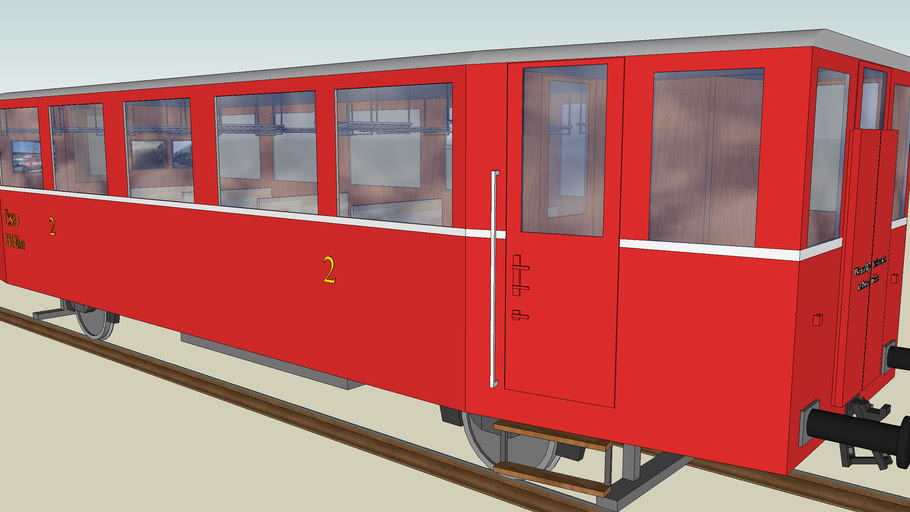 BDlm lehký historický osobní vůz | 3D Warehouse