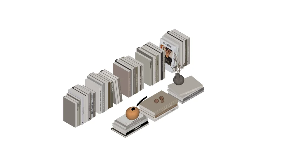 Decor_Livros | 3D Warehouse