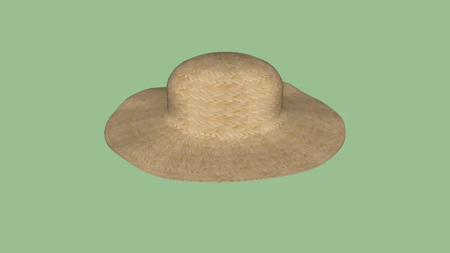 Chapeu de palha (deixe seu like) | 3D Warehouse