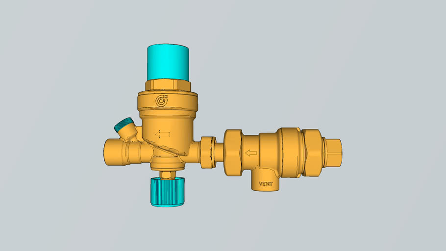 Caleffi Fill Valve | 3D Warehouse