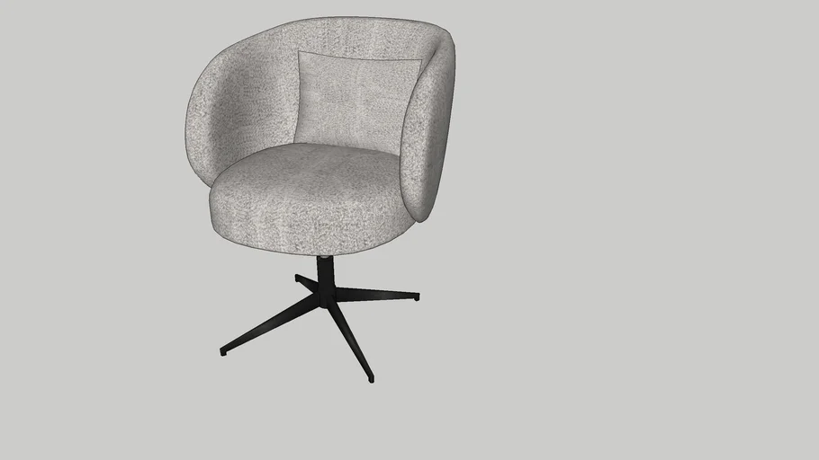 Four Hands Plato Desk Chair | 3D Warehouse