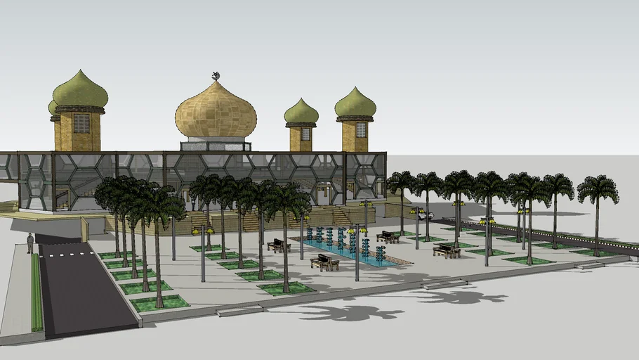 Mosque (Ramadhan) | 3D Warehouse