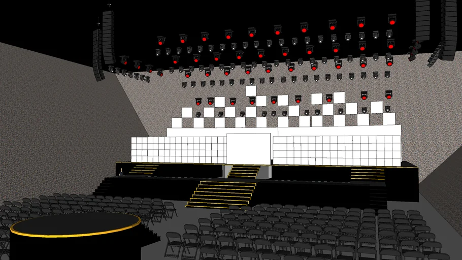 Grammy Awards 2019 Stage | 3D Warehouse