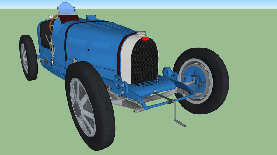 Bugatti T51 | 3D Warehouse
