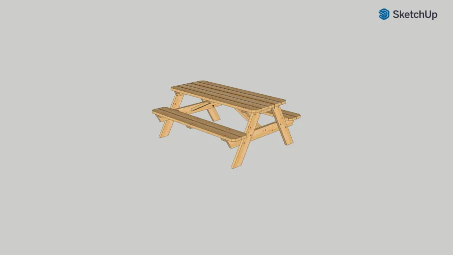 Picnic Table | 3D Warehouse