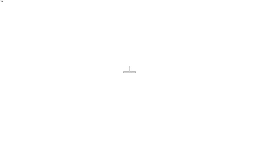 T-SECTION, WT SHAPE, ASTM A6/A6M, 7 X 128.5, 144 | 3D Warehouse