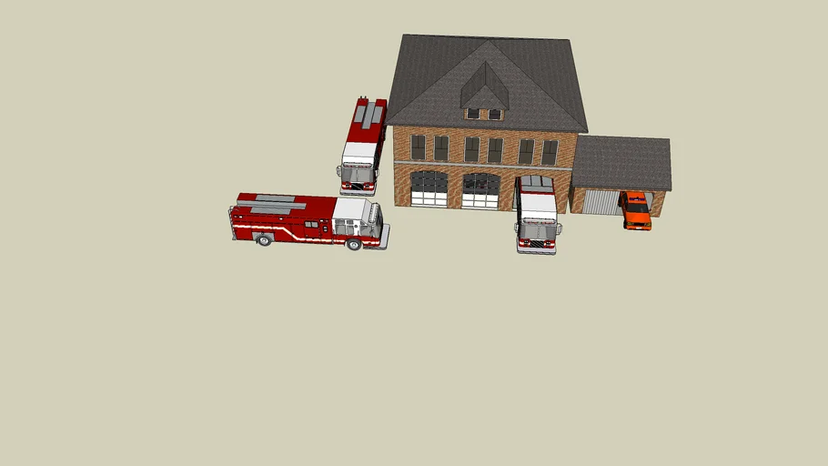 fire station | 3D Warehouse