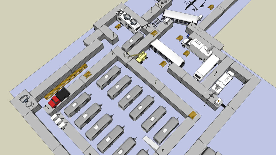 barracks | 3D Warehouse