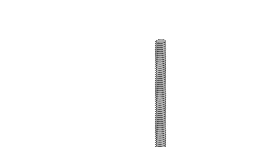 3/8' Threaded Rod | 3D Warehouse