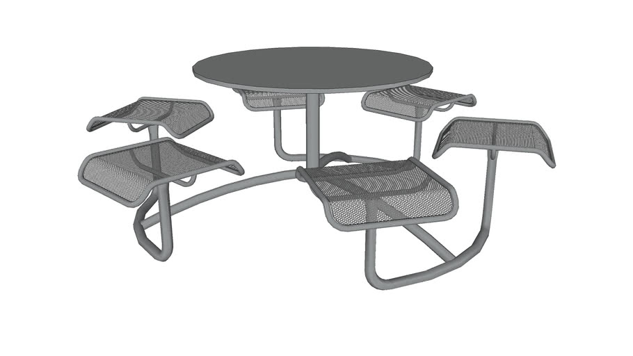 Mingle 6 Seat Table | 3D Warehouse