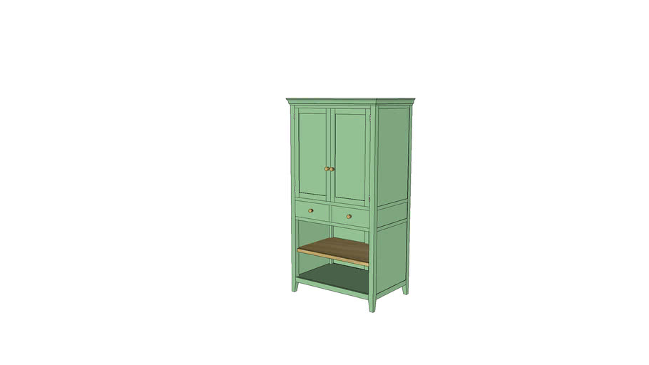 Kitchen Tall Unit | 3D Warehouse