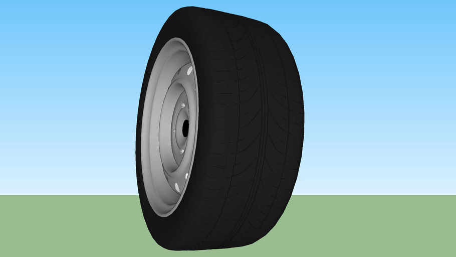 Steel wheel | 3D Warehouse