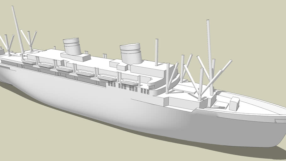 MS Batory Ship | 3D Warehouse