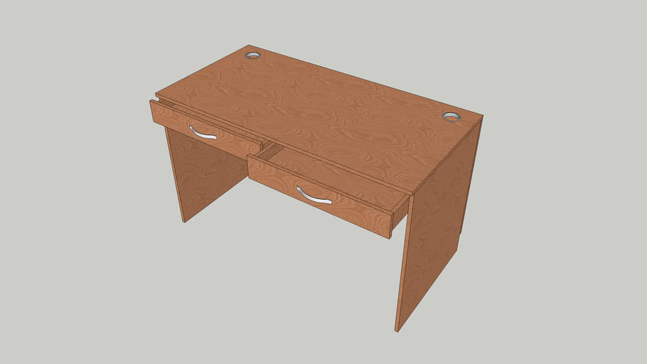 PC Desk | 3D Warehouse