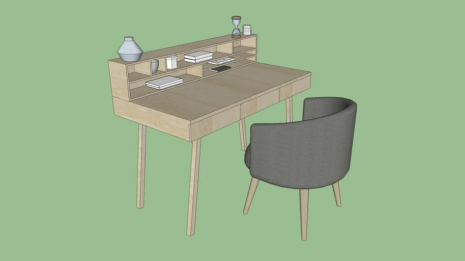 Bureau IKEA | 3D Warehouse