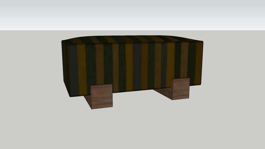 Custom Ottoman | 3D Warehouse