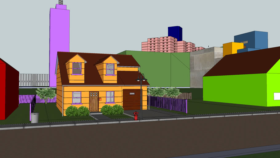 Garfield's City | 3D Warehouse