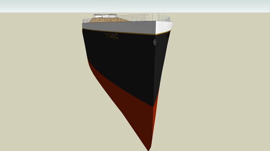 titanic hull | 3D Warehouse