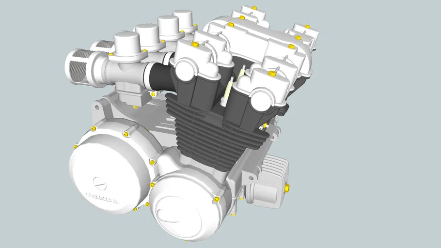 motorcycle engine | 3D Warehouse