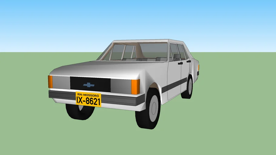 Chevrolet Opala Sedan - 1982 | 3D Warehouse