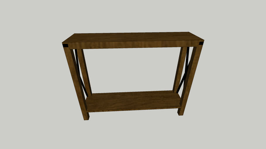 CONSOLE TABLE | 3D Warehouse