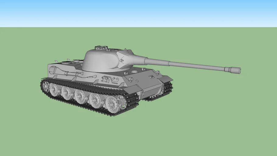 Panzerkamfwagen VII 'Lowe' | 3D Warehouse