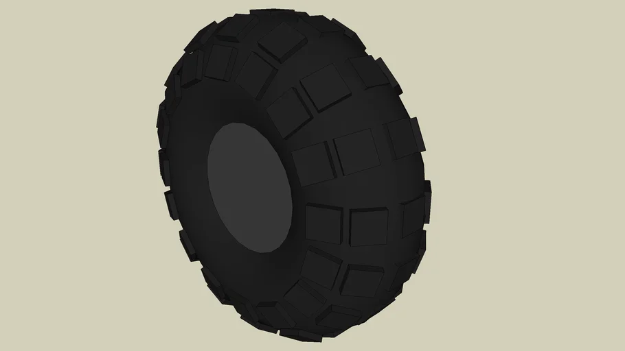 ATV Knobby Tire | 3D Warehouse